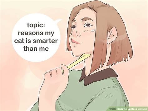 How To Write A Listicle With Pictures Wikihow