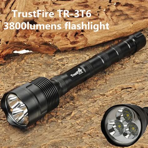 TrustFire TR T Flashlight X XM L LED Lumen Flashlight Mode Flashlight Torch Lamp In