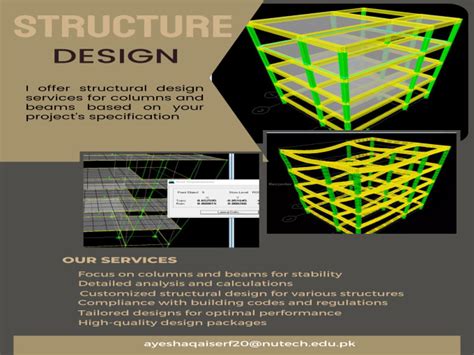 Do Structure Design And Analysis Using Etabs By Ayesha Qaiser16 Fiverr