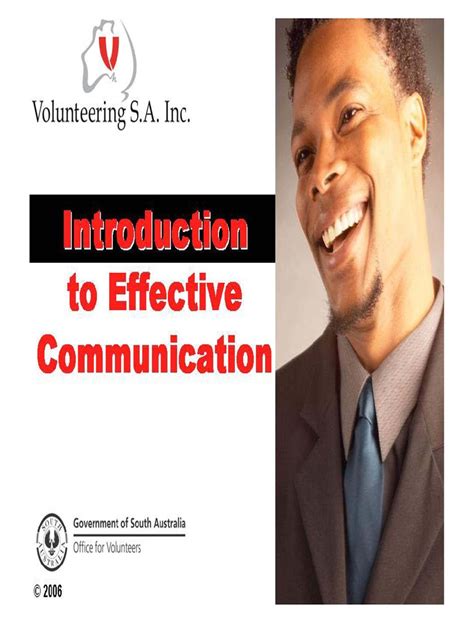 Effective Communication Workbook Pdf Question Nonverbal Communication