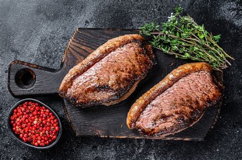 Premium Photo Bbq Grilled Top Sirloin Cap Or Picanha Steak On A
