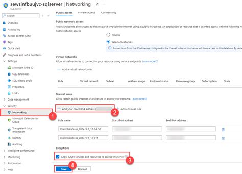 prepare an azure sql database integrating azure paas and ai services
