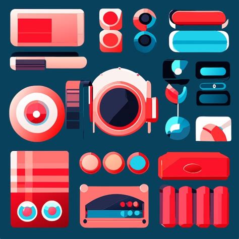 Premium Vector Ui Kit Vector Illustration