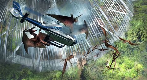 A Jurassic World Of Concept Art Jurassic Pedia