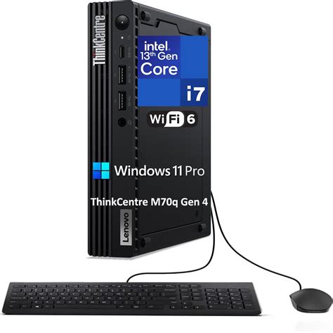 Amazon Com Lenovo ThinkCentre M70q Gen 4 MFF 1L Tiny PC Business Mini Desktop Computer 32GB