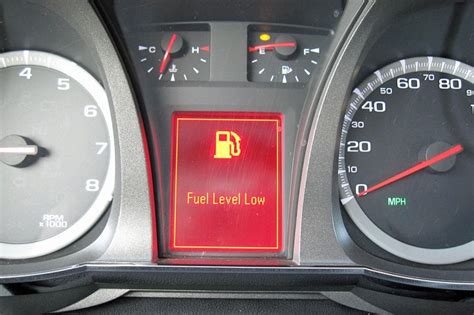 Low Fuel Warning 2010 Gmc Terrain Long Term Road Test