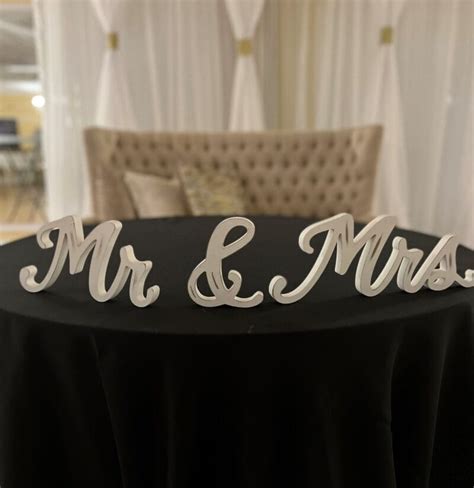 White Cursive Mr And Mrs Falls Manor Catering