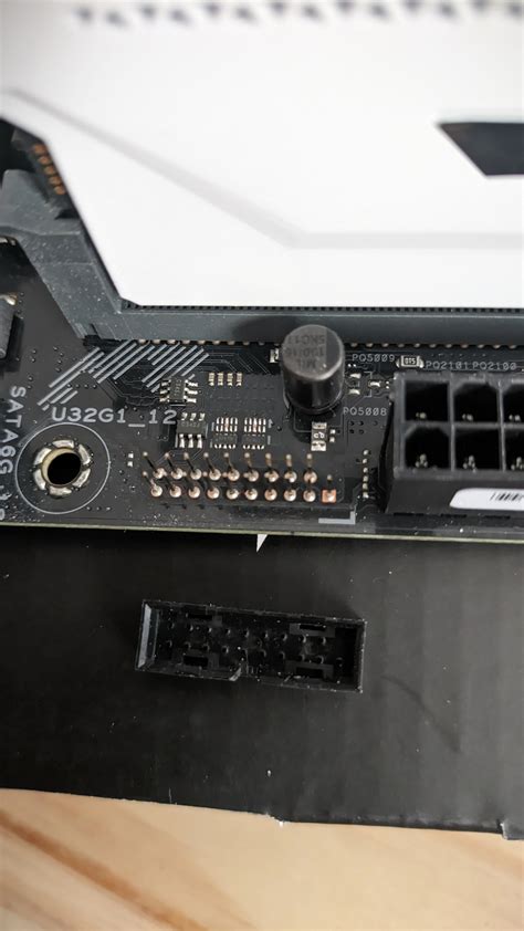 Usb3 Header Broke Off Support Sucks R Asus