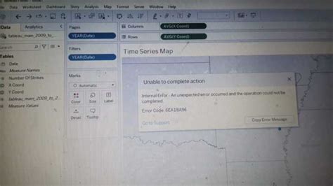 How To Solve This Problem Unable To Complete Action Internal Error