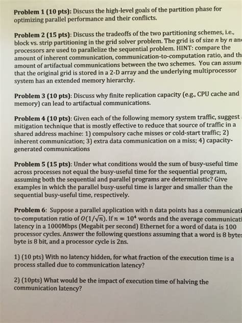 Solved Problem 1 10 Pts Discuss The High Level Goals Of