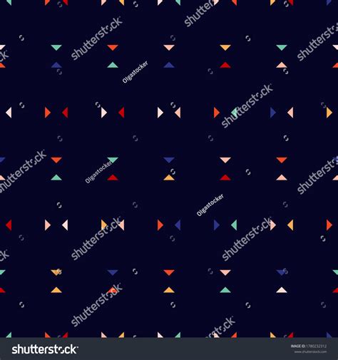 Vector Minimalist Seamless Pattern Subtle Geometric Stock Vector Royalty Free