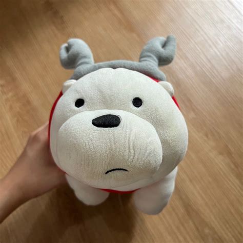 Miniso We Bare Bears Ice Bear Doll Toys And Collectibles Mainan Di