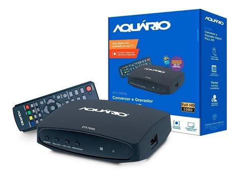 Conversor E Gravador Digital Aquario DTV S