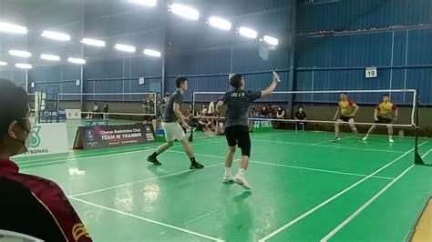 Badminton Sf Msl Peringkat Kebangsaan Men S Double Tournament Selangor Vs Pulau Pinang Youtube