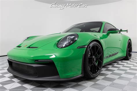 Used 2022 Porsche 911 GT3 PYTHON GREEN CARBON FIBER ROOF NEW