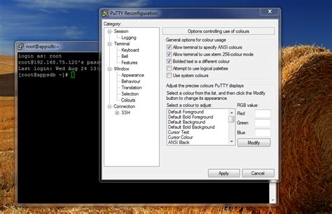 APPS DBA MATERIAL How To Change The Putty Terminal Background Colour From Black To White