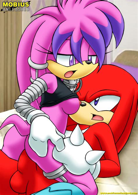Rule 34 Archie Comics Bbmbbf Furry Julie Su Knuckles The Echidna Male