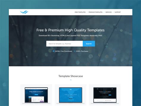 Templateocean Homepage By Mizan ☺ On Dribbble