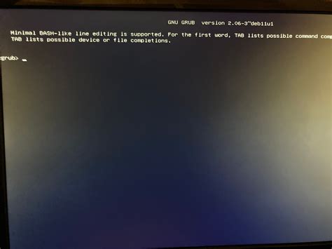 Unable To Pass GRUB Minimal BASH Like TrueNAS General TrueNAS Community Forums