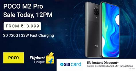 Poco M Pro Goes On Sale Again Today At Noon On Flipkart