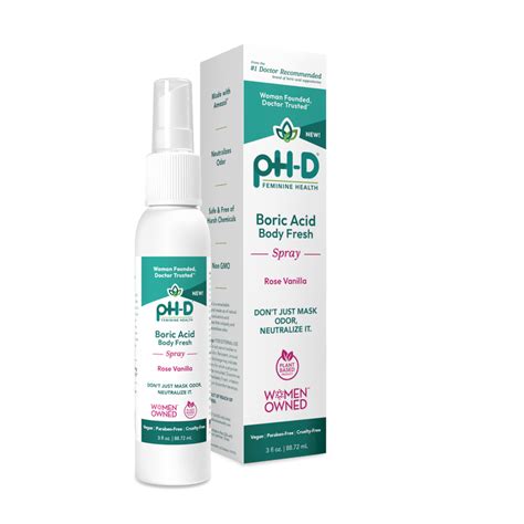 Feminine Boric Acid Spray Ph D Feminine Health