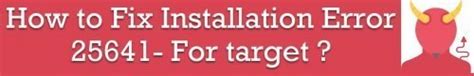 Sql Server Installation Error 25641 For Target Package0event