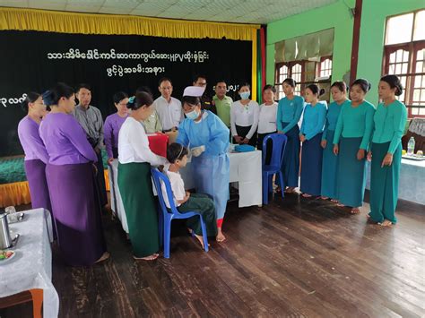 လက်ပံတန်း၌ သားအိမ်ခေါင်းကင်ဆာရောဂါကာကွယ်ဆေး Hpv စတင်ထိုးနှံ
