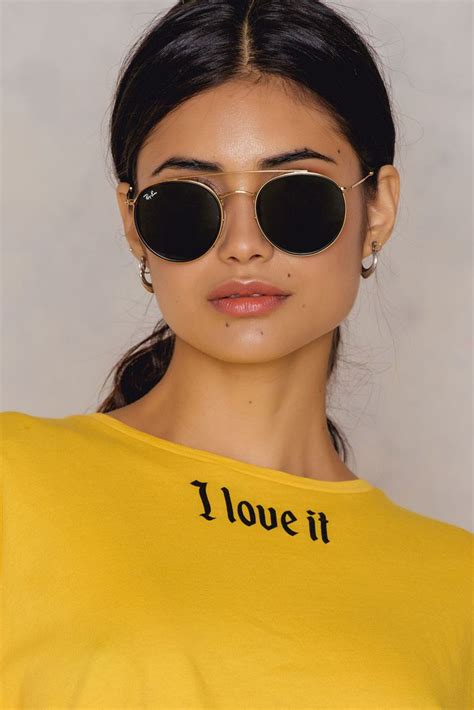 Ray Ban Round Double Bridge Rayban Round Sunglasses Round Ray