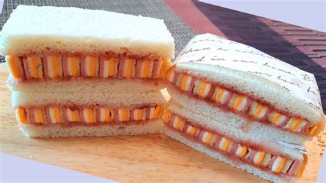 최신 메뉴 대공개 😋 진짜 간단하고 맛있어요 카페🥪샌드위치 세번째 이야기 계란 햄 치즈 밀푀유 샌드위치 만드는 초간단 방법 Youtube