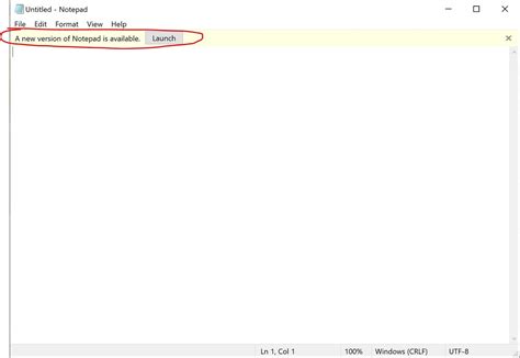 Windows 10 Notepad Will Display Alerts When You Re Running An Old Version