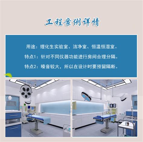 Lc Ms实验室内隔断 实验室家具通风气路净化空调系统工程建设 防爆pp台柜橱 洁净化无尘厂房车间厂家