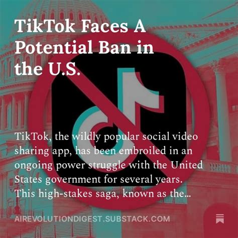 Tiktok Faces A Potential Ban In The Us