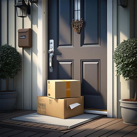 Premium Photo Online Purchase Delivery Service Concept Cardboard