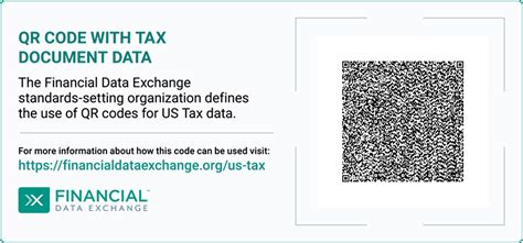 Tax Documents With QR Codes