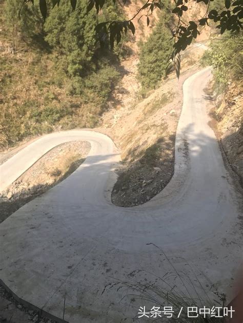 巴中彎彎的盤山路九道灣 每日頭條