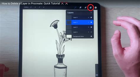 How To Delete A Layer In Procreate A Quick Tutorial