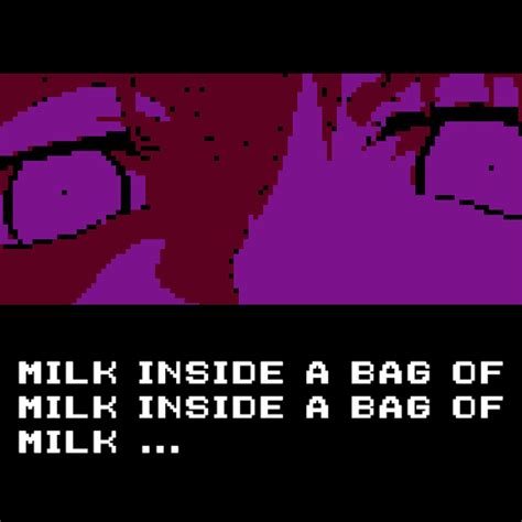 Milk Inside A Bag Of Milk Inside A Bag Of Milk
