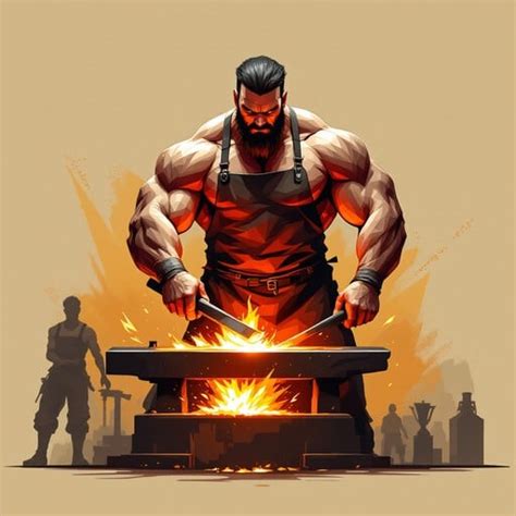 Free Mighty Forge Master Image Blacksmith Forge Anvil Download At