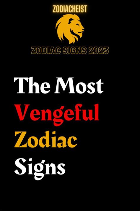 The Most Vengeful Zodiac Signs Zodiac Signs Zodiac Quotes Scorpio