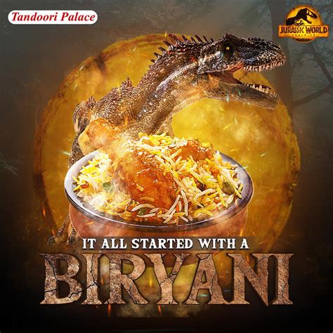 Tandoori Palace The Epic Conclusion Of The Jurassic Era