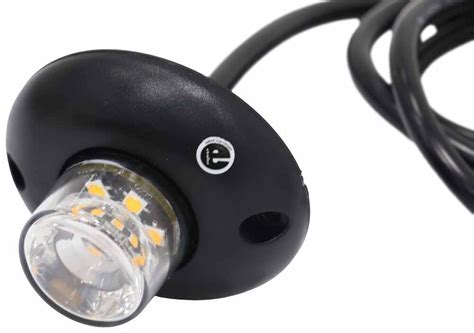 Optronics Round Led Strobe Light Surface Mount 12 Flash Patterns
