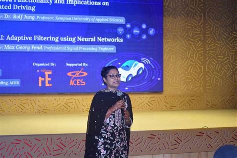 Seminars On ‘highly Automated Driving And ‘adaptive Filtering Using Neural Networks Aiub