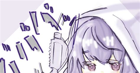 らくがき 【ブルアカ】寡黙だけど動きがうるさそうなアツコさん（ 氏緒のイラスト Pixiv