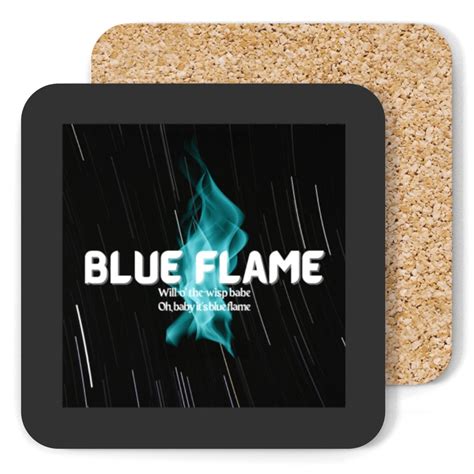 Le Sserafim Blue FlameLe Sserafim Blue Flame Coasters Sold By