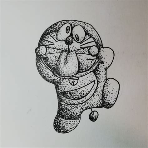 Detail Gambar Doodle Art Doraemon Koleksi Nomer 24