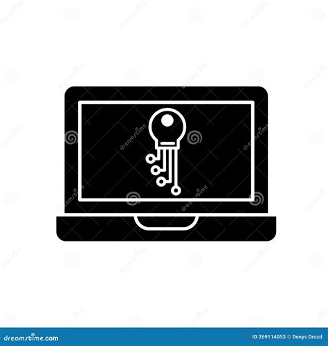 Protection Icon Vector Password Illustration Sign Collection Cyber