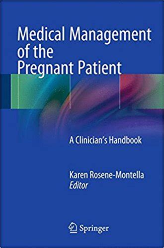 Medical Management Of The Pregnant Patient A Clinician S Handbook EMEDICAL BOOKS