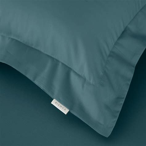 Bianca 400 Thread Count 100 Pure Cotton Sateen Teal Sheets Charmed