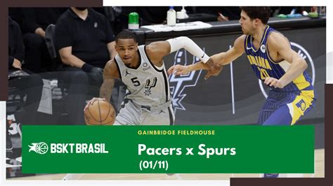 Onde Assistir Pacers X Spurs Nba Hoje 0111 Ao Vivo