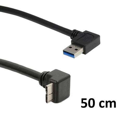 Mikro Usb Derece To Usb A Sağ Açı Kablo Cm